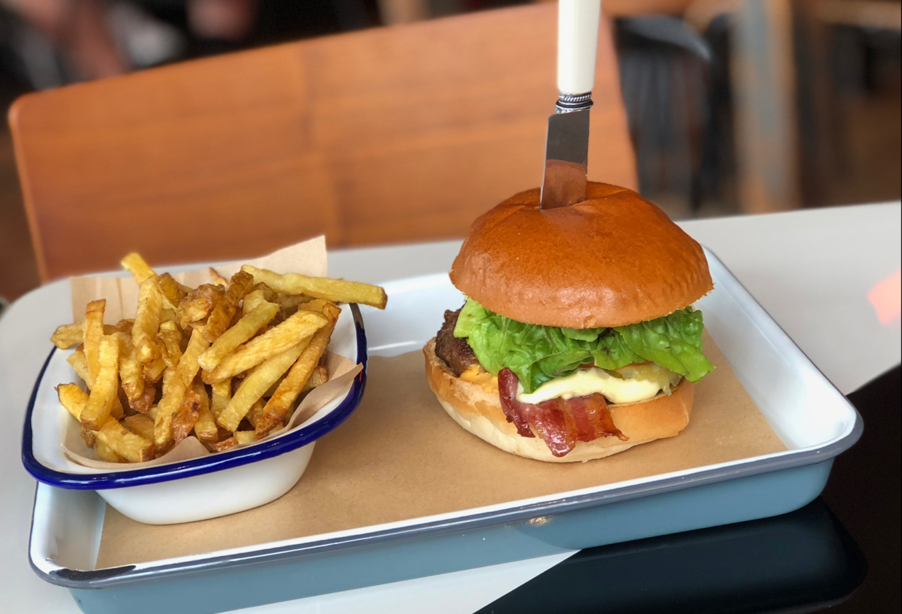 Baby Club and a burger with Everyman York - York on a Fork