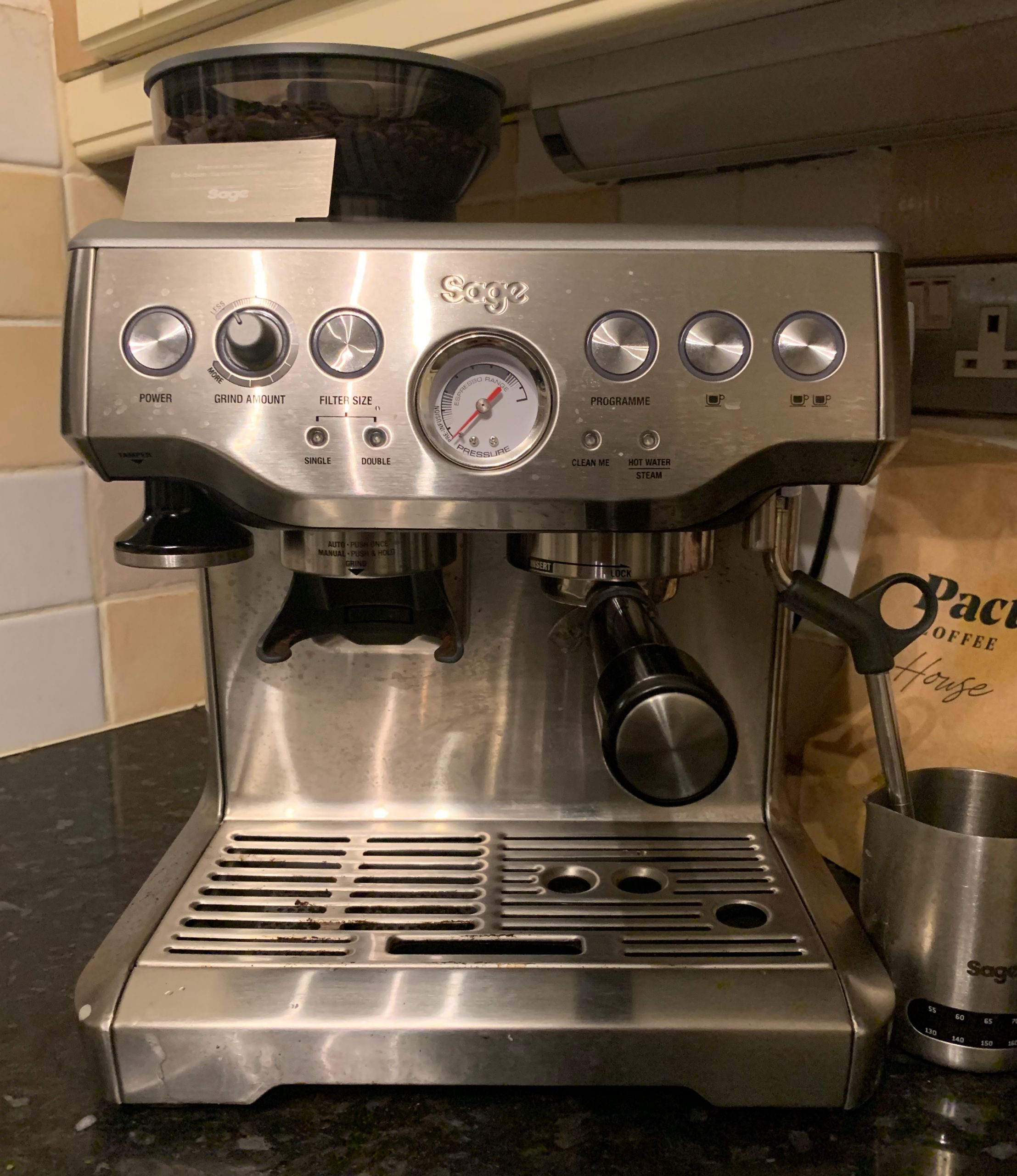 Sage Barista Express Review - York on a Fork