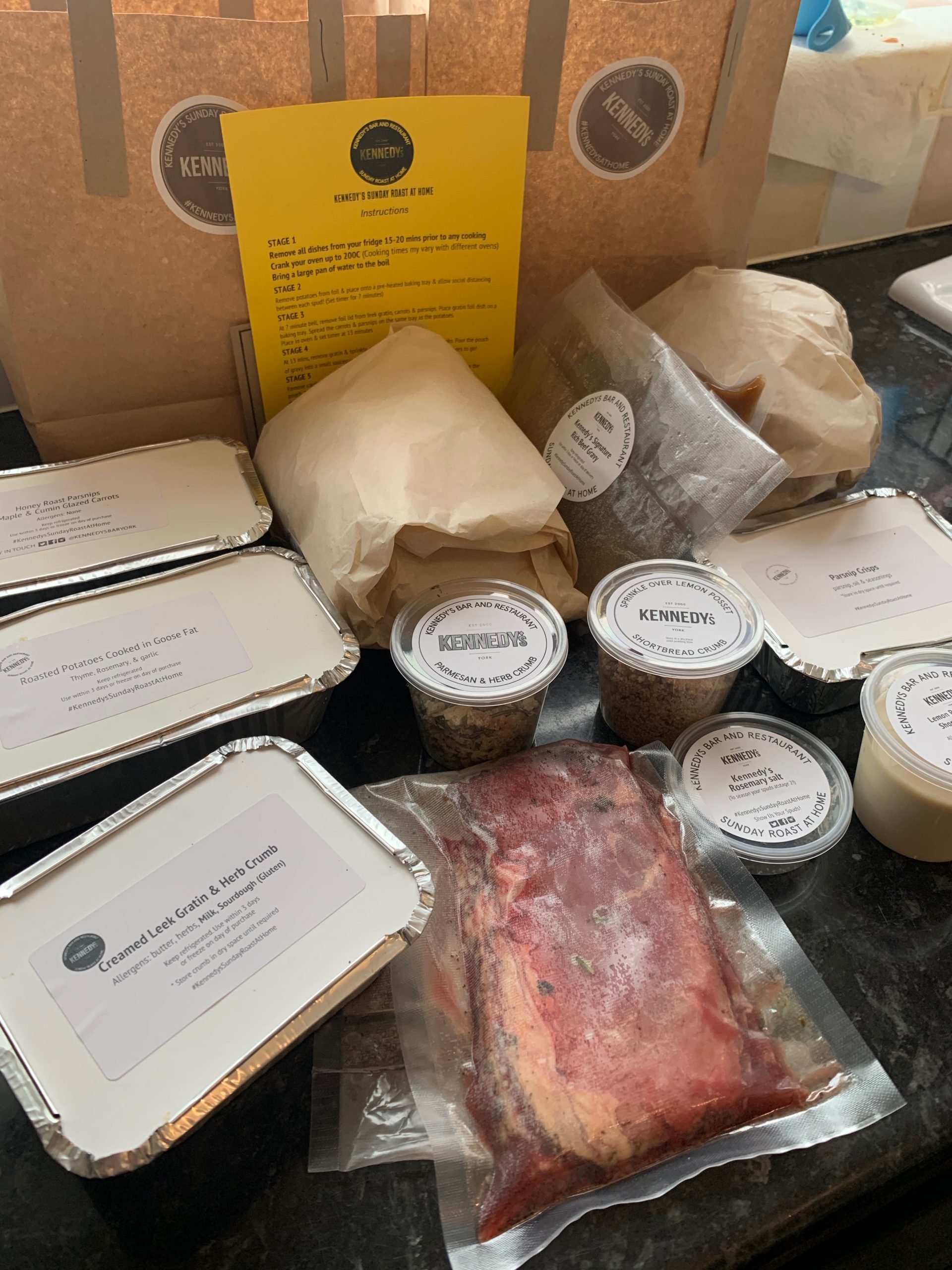 Sunday Lunch from Kennedy's - York on a Fork