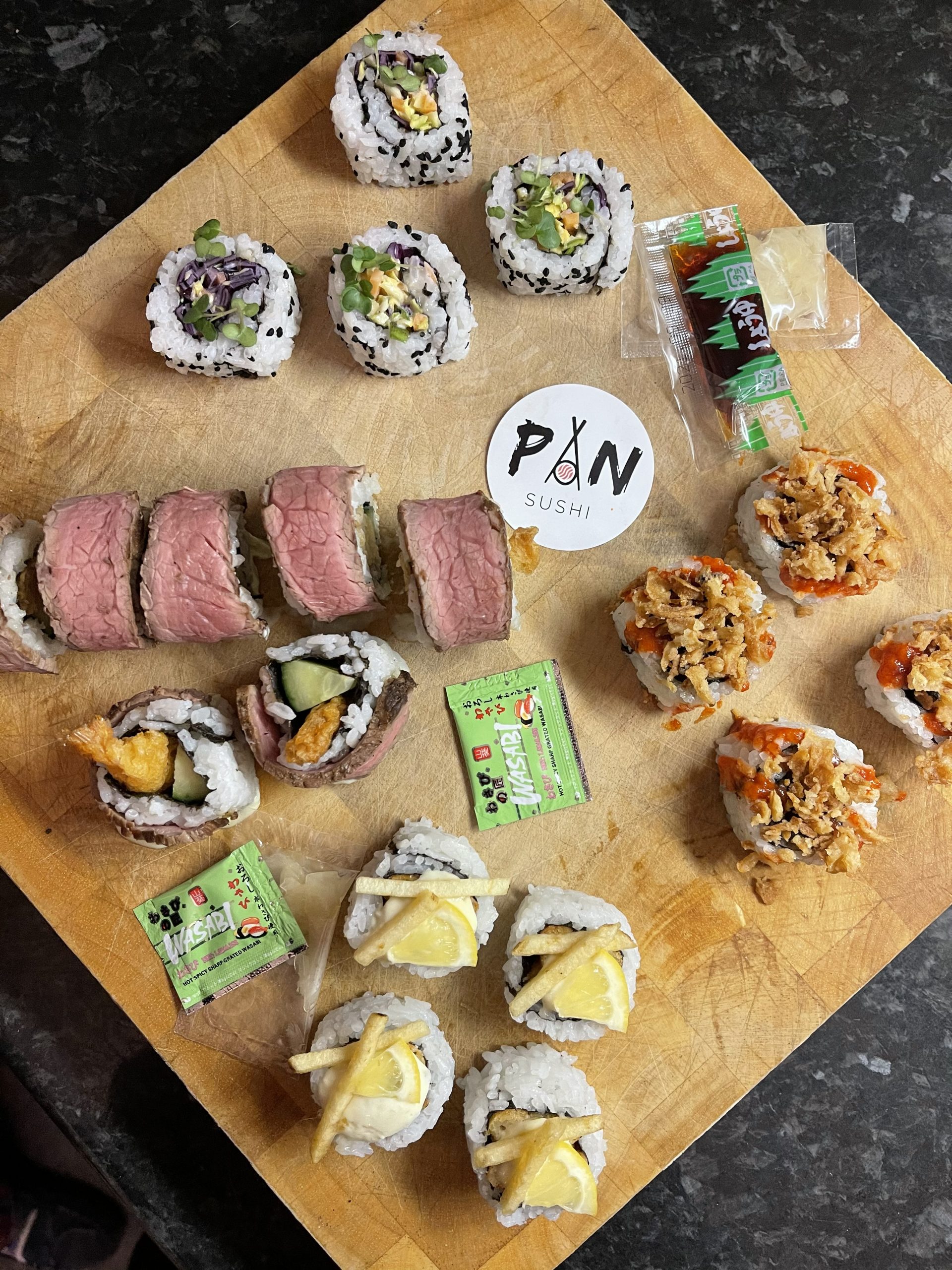 Pan Sushi - York on a Fork
