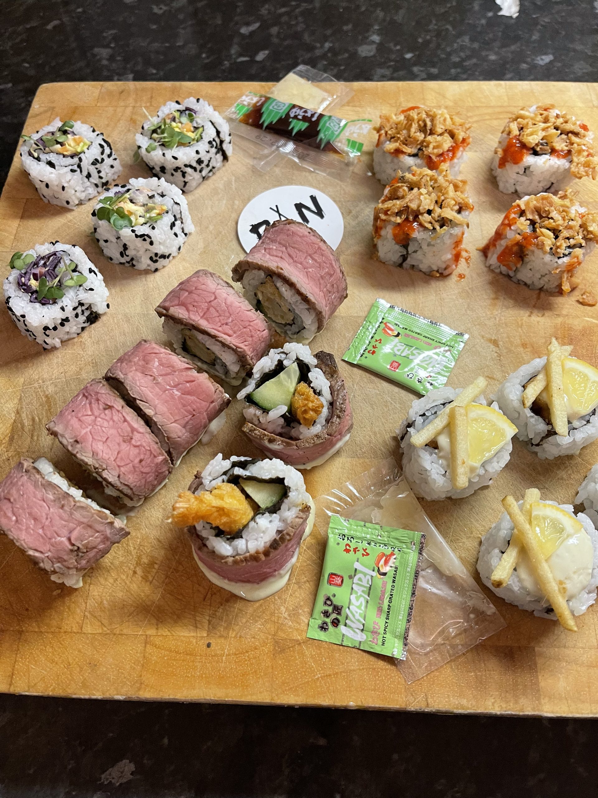 Pan Sushi - York on a Fork