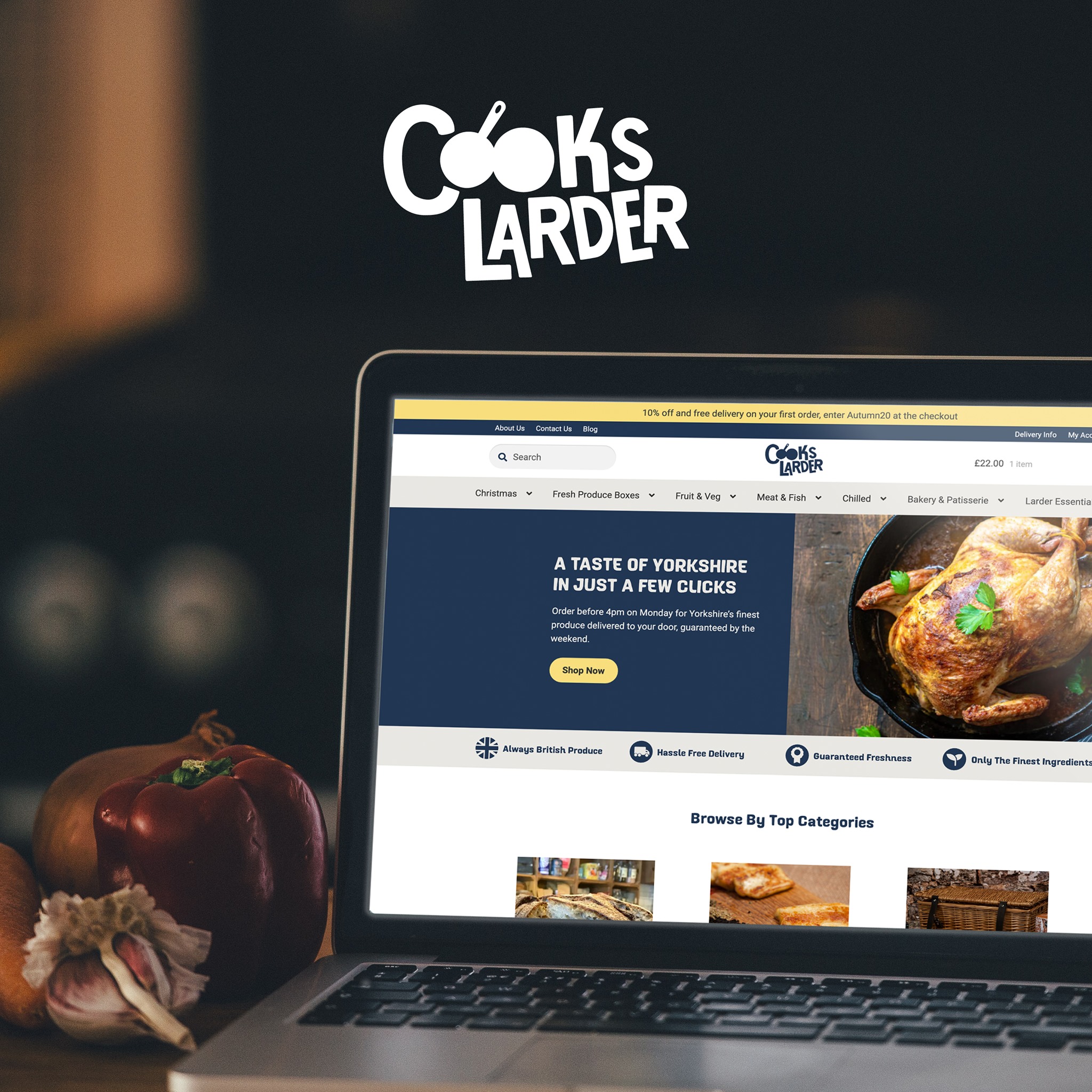 Cooks larder - York on a Fork