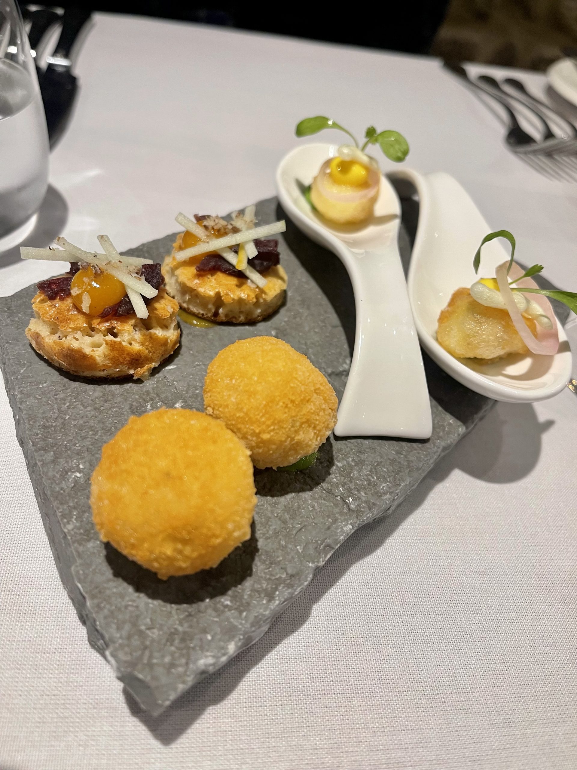 Ralph's Tasting menu at The General Tarleton - York on a Fork