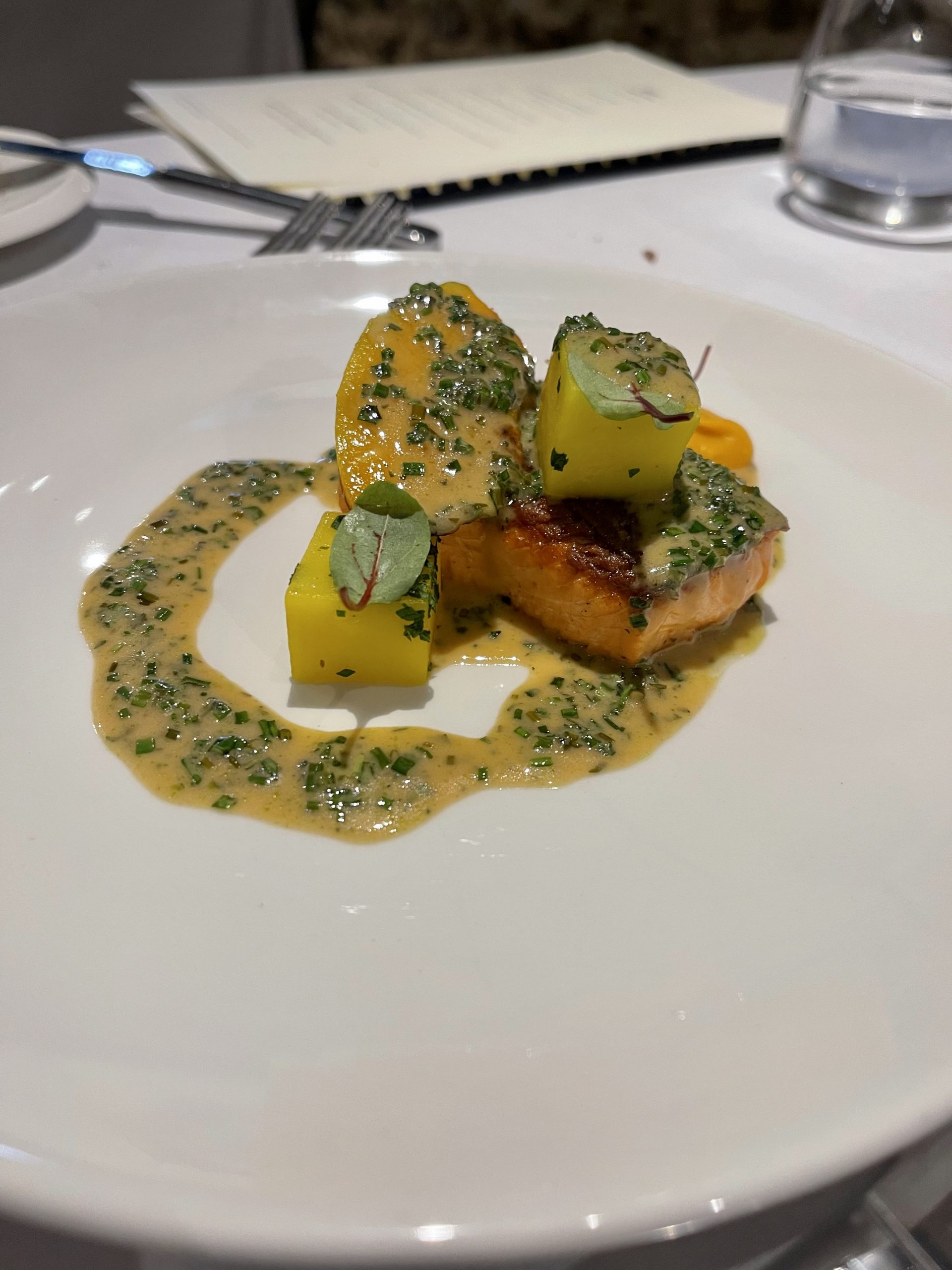 Ralph's Tasting menu at The General Tarleton - York on a Fork