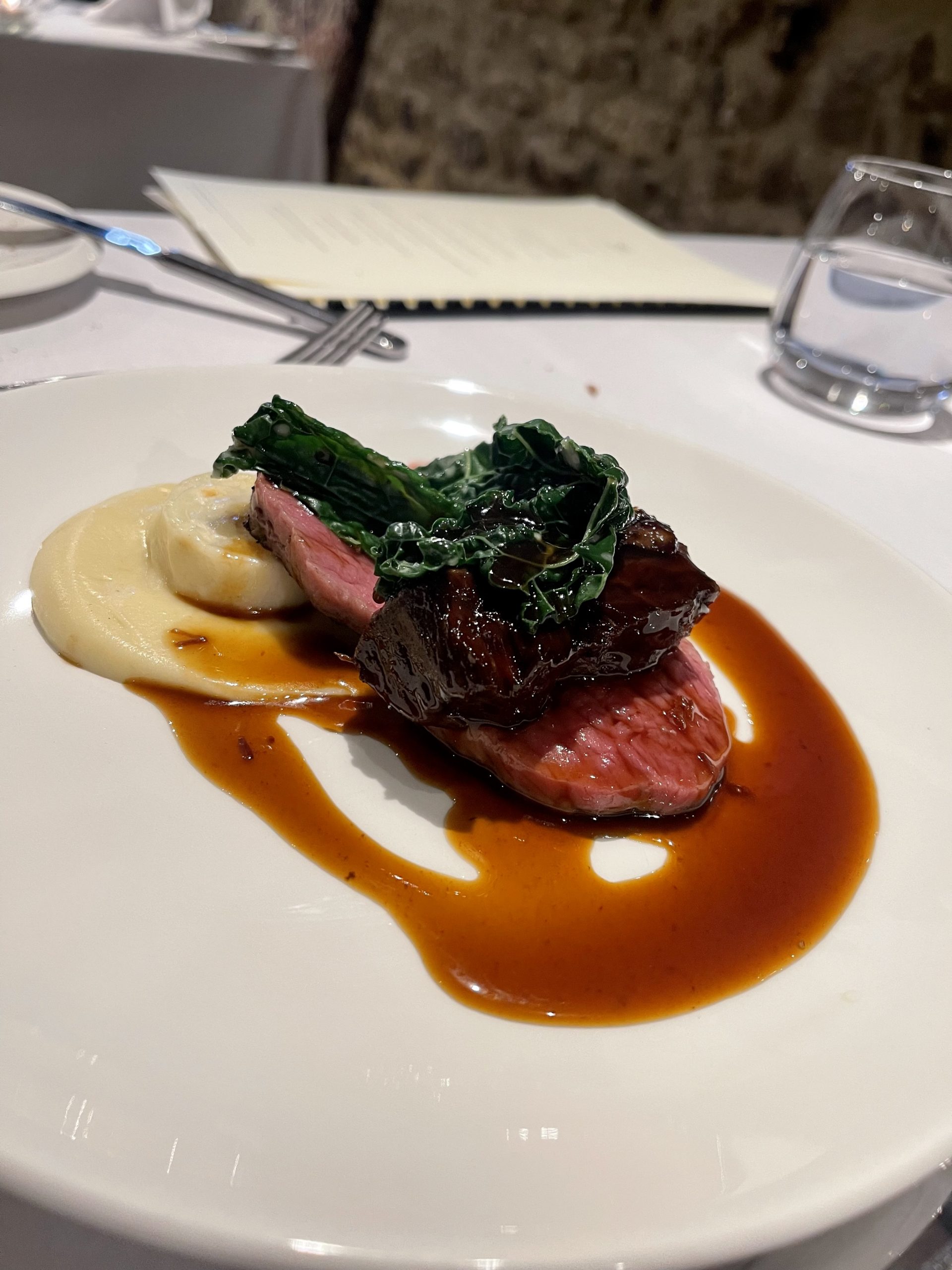 Ralph's Tasting menu at The General Tarleton - York on a Fork